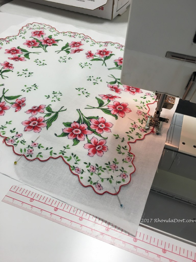 So you want to make a handkerchief quilt with a custom drafted swag ...