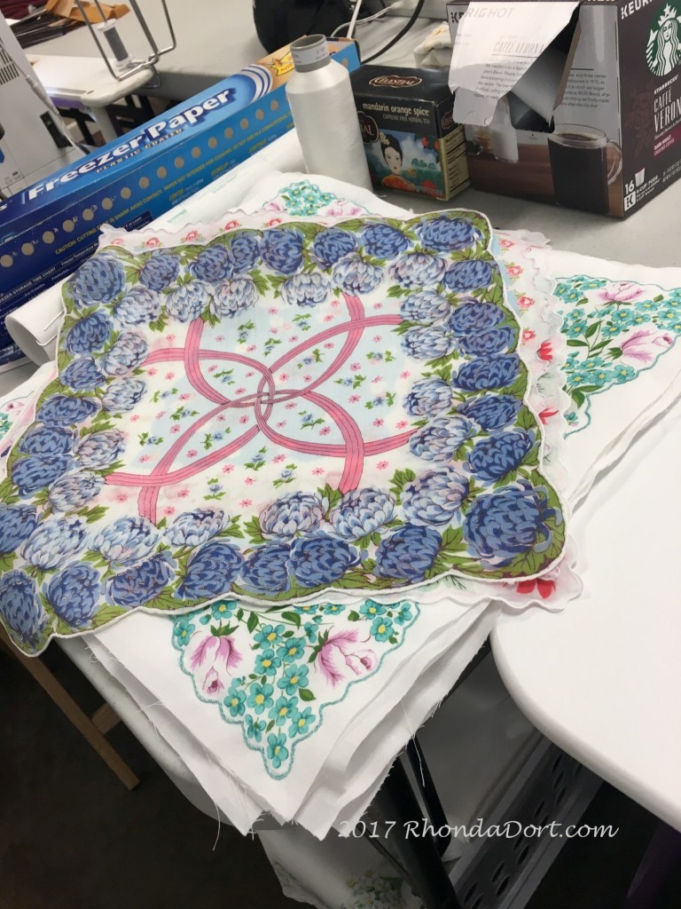 So you want to make a handkerchief quilt with a custom drafted swag ...