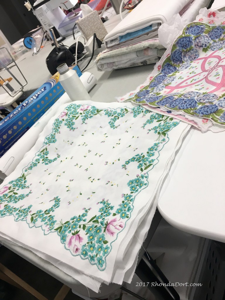 So you want to make a handkerchief quilt with a custom drafted swag ...