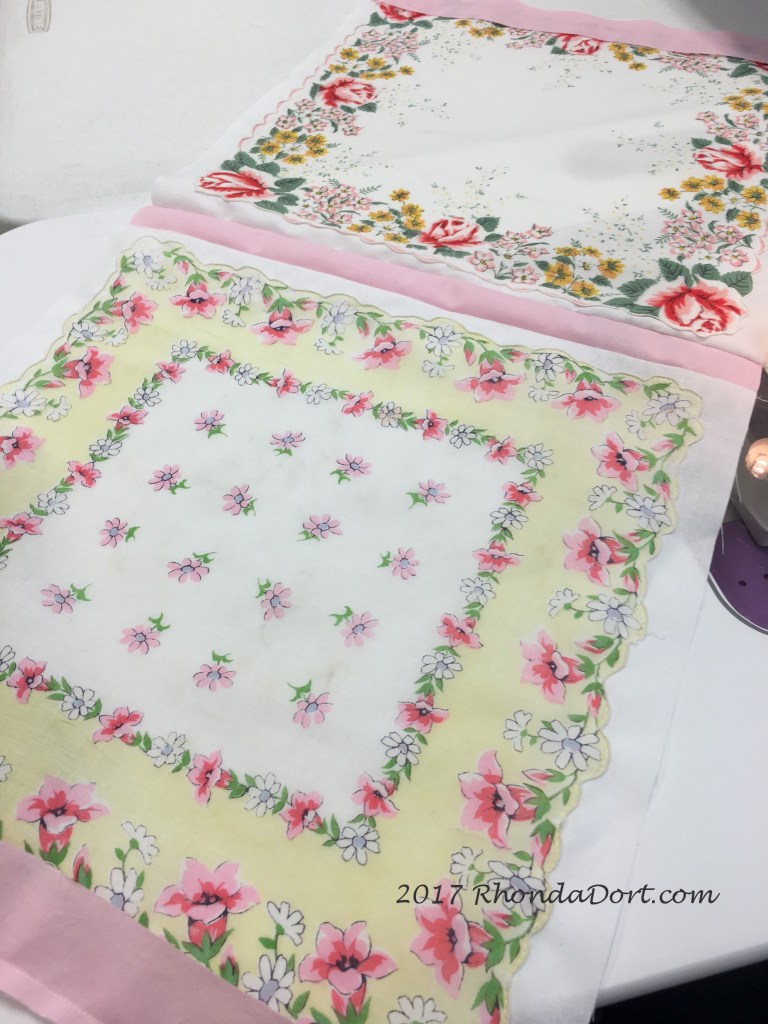 So you want to make a handkerchief quilt with a custom drafted swag ...