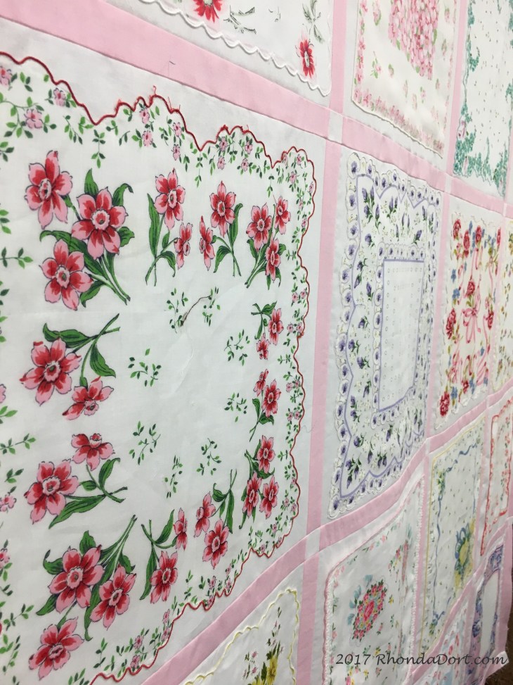 So you want to make a handkerchief quilt with a custom drafted swag ...