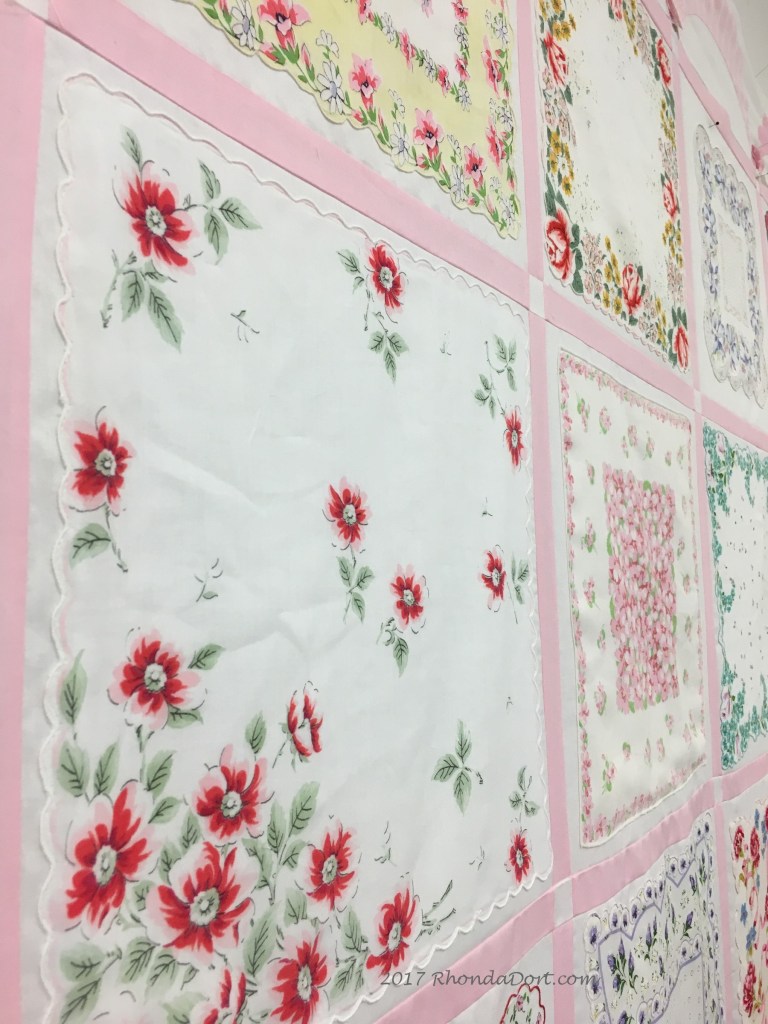 So you want to make a handkerchief quilt with a custom drafted swag ...