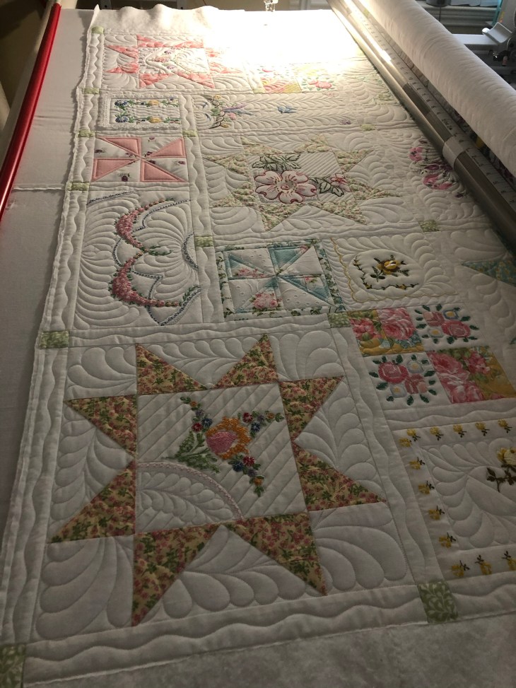 Let’s Make a Vintage Linens Quilt Together, Class 1, it’s a Wrap ...