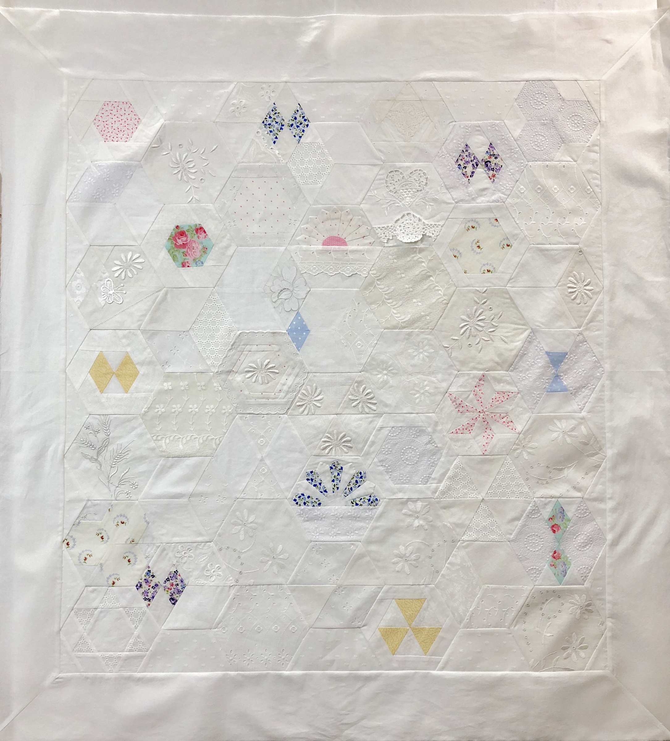 Another Hexagon Quilt; Step-by Step, Start to Finish. – Rhonda Dort
