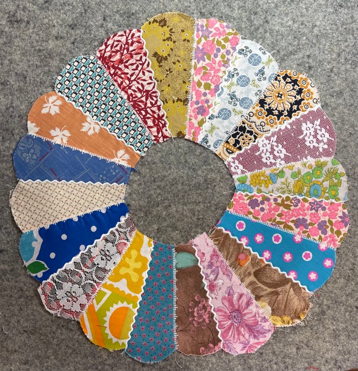 Fixing the Red Dresden Plate Quilt Top, Part 3 – Rhonda Dort