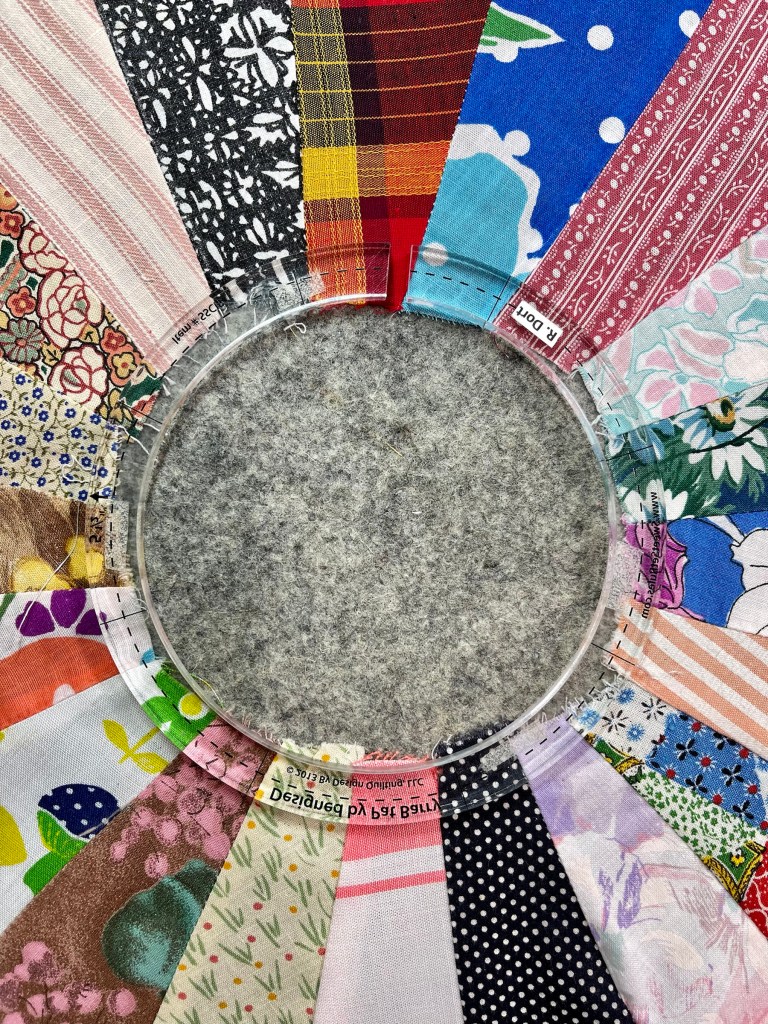 Fixing the Red Dresden Plate Quilt Top, Part 2 – Rhonda Dort